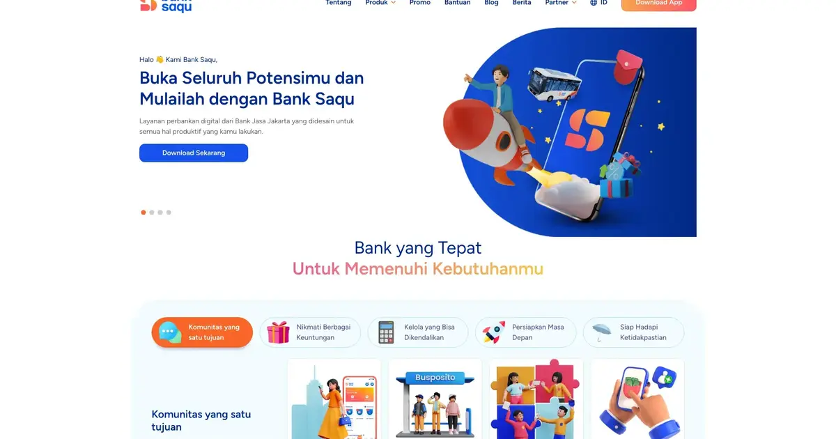 Bank Saqu | The Right Bank to Meet Your Needs