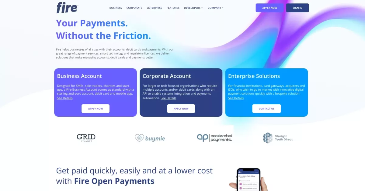 Fire | Your Payments. Without the Friction.