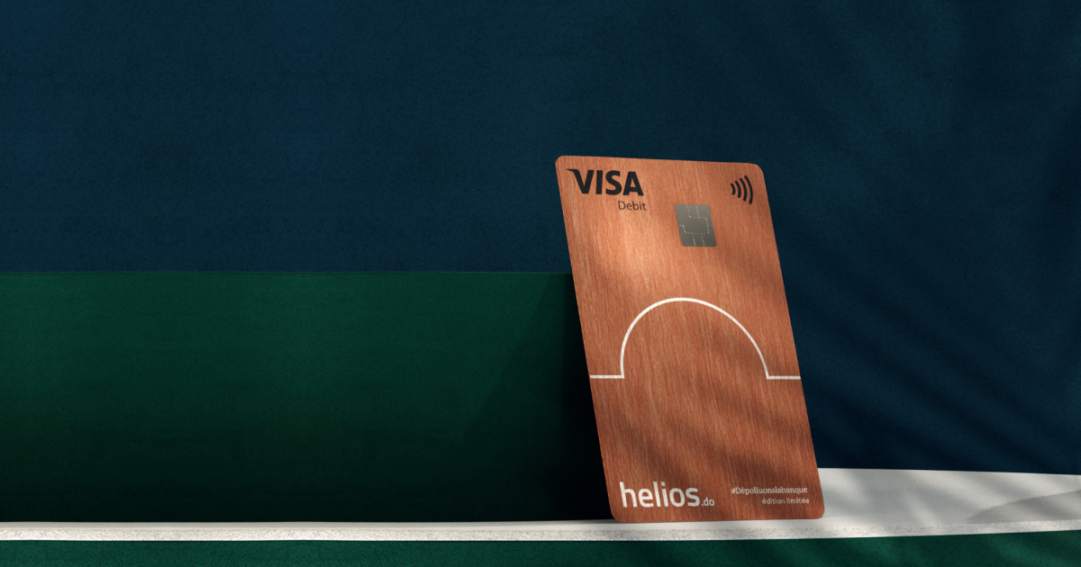Helios | The bank account for those committed to the Planet