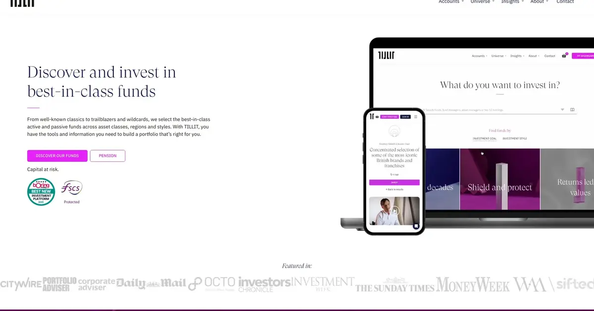 TILLIT | Discover and invest in best-in-class funds